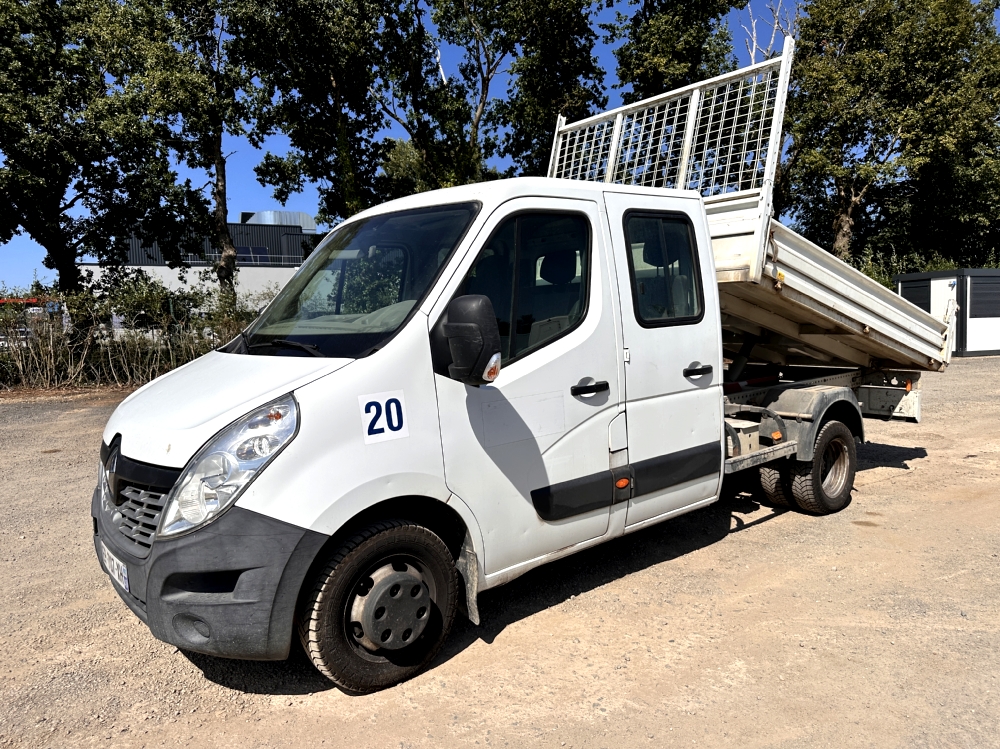 RENAULT MASTER PROPULSION - MASTER CTTE DOUBLE CABINE BENNE DCI 130 E6 ...